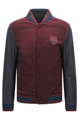 Leather jackets for men by HUGO BOSS | Premium materials & cuts