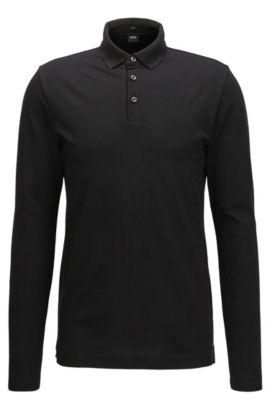 HUGO BOSS | Long-sleeved polo shirts for men