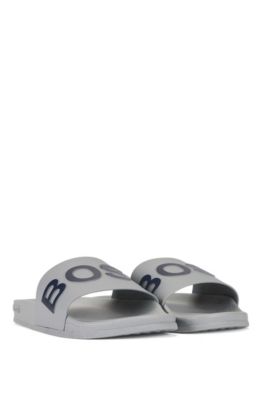 Hugo boss sliders grey store
