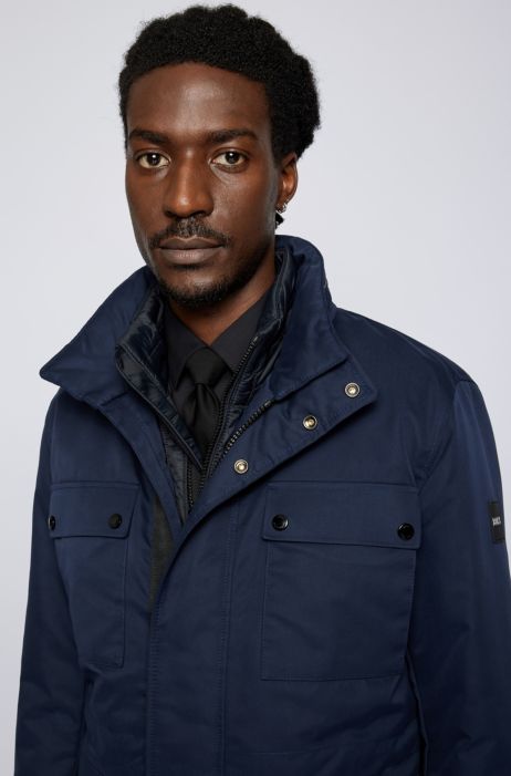 Hugo Boss Field Jacket | canoeracing.org.uk