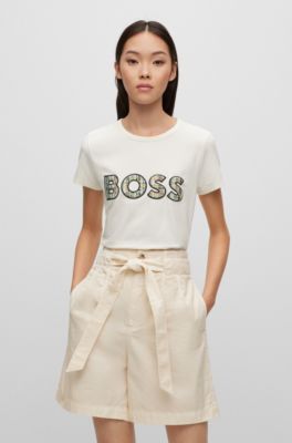 Women's Print T-Shirts | HUGO BOSS