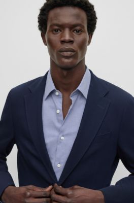 BOSS Slim-fit Suit In A Performance-stretch Wool Blend