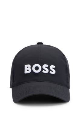 Hugo Boss Stretch-poplin Cap With Raised Embroidered Logos | ModeSens