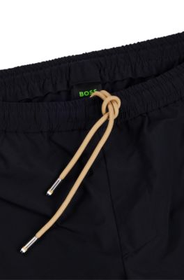 BOSS - BOSS x Matteo Berrettini stretch-poplin shorts with signature ...