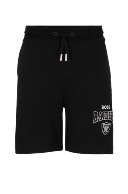 BOSS - Shorts de felpa de algodón BOSS x NFL con detalle de la colaboración