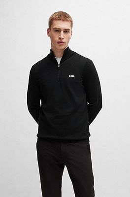 Stylish Half-zip Jumpers for Men by HUGO BOSS