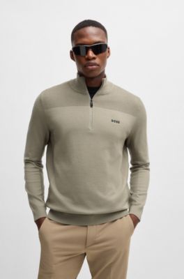 Half-zip Jumpers for Men | HUGO BOSS