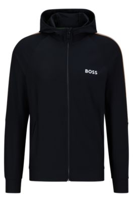 BOSS - BOSS x Matteo Berrettini 로고 및 스트라이프 후디