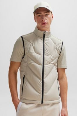 BOSS - Cotton-twill cap with printed logo - Light Beige