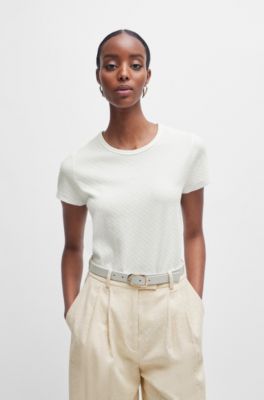 HUGO BOSS | T-shirts for Women | Feminine Elegance