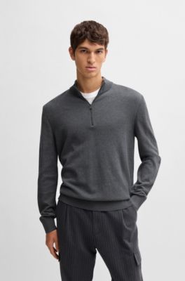 Half-zip Jumpers for Men | HUGO BOSS