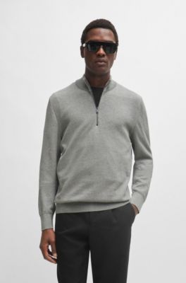 Half-zip Pullovers for Men | Designer Menswear | HUGO BOSS