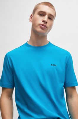 Blue hugo boss tshirt sales
