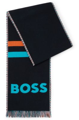 Men's scarves made from quality materials from HUGO BOSS