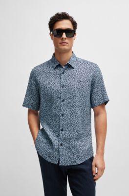 HUGO BOSS | Short-Sleeved Shirts for Men | Distinctive Designs