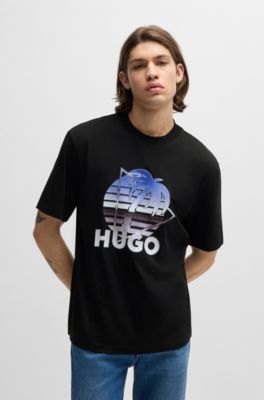 HUGO BOSS Print T-Shirts – Elaborate designs | Men