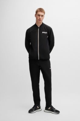 BOSS - BOSS x Matteo Berrettini stretch-poplin tracksuit with signature ...