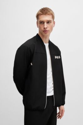 BOSS - BOSS x Matteo Berrettini stretch-poplin tracksuit with signature ...