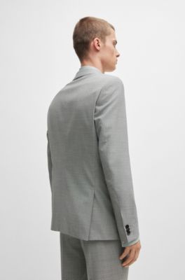 HUGO - Costume Extra Slim en tissu stretch performant à motif pied-de ...