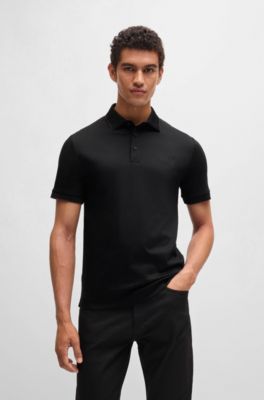 BOSS - Porsche x BOSS regular-fit polo shirt in mercerised cotton