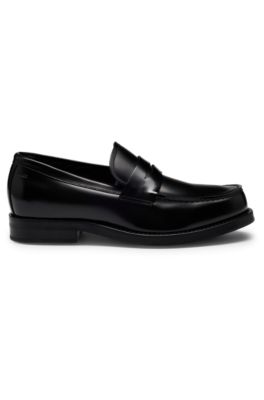 BOSS - Dressletic leather loafers
