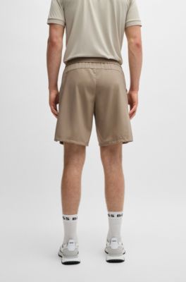 BOSS - BOSS x Matteo Berrettini water-repellent shorts with logo print