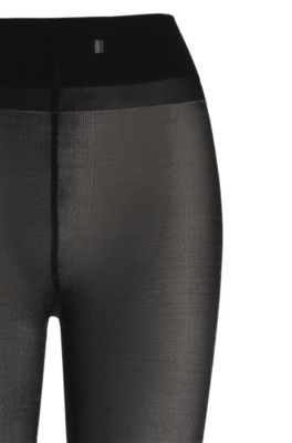 BOSS - 20-denier tights with sparkling yarn
