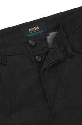 BOSS - BOSS x ASTON MARTIN regular-fit jeans in thermoregulating denim ...