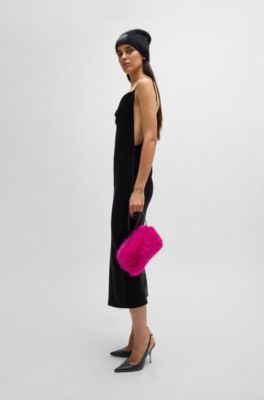 BOSS - NAOMI x BOSS slingback pumps in smooth leather - Black