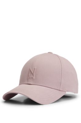 BOSS - NAOMI x BOSS cotton-twill cap with embroidered branding