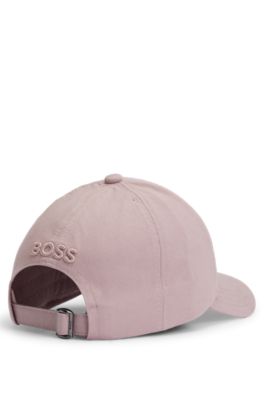 BOSS - NAOMI x BOSS cotton-twill cap with embroidered branding