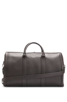 BOSS - BOSS x ASTON MARTIN nappa-leather holdall with special logo ...