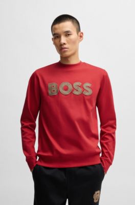 BOSS - BOSS x Creation of the Gods sweatshirt with special logo - Red