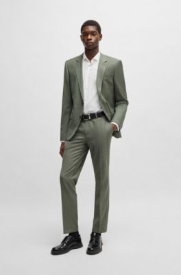 Elegant Green Suits for Men by HUGO BOSS | Designer Menswear