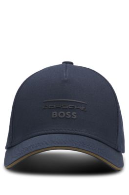 BOSS - Porsche x BOSS cotton-twill cap with collaborative branding ...