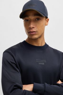 BOSS - Porsche x BOSS cotton-twill cap with collaborative branding ...