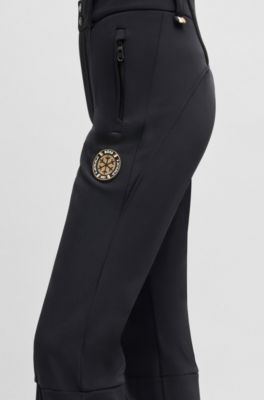 BOSS - BOSS Ski water-repellent trousers with snow guard - Black