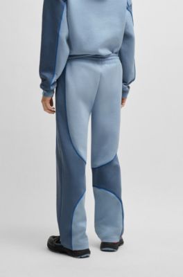 HUGO - HUGO x RB cotton-blend tracksuit bottoms with piping details ...