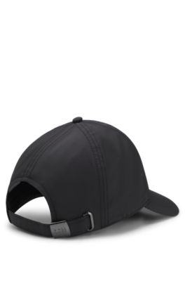 BOSS - Peached cap with quilted Double B monograms - Black
