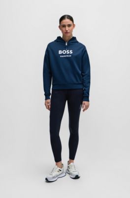 BOSS - Equestrian breeches with knee grips - Dark Blue