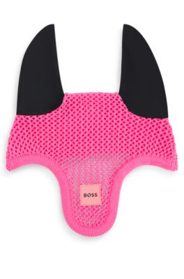 BOSS - Insektmaske til hestesport med logomærke - Pink