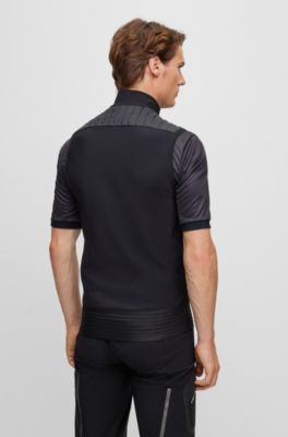 BOSS - Vest i slim fit med isolerende fyld fra BOSS x ASSOS