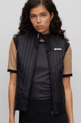 BOSS - BOSS x ASSOS insulated gilet in water-repellent material