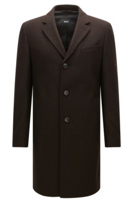Overcoats for Men | Cotton & Wool Men's Overcoats | HUGO BOSS®