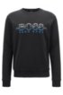 BOSS - Crew-neck logo sweatshirt in a cotton blend