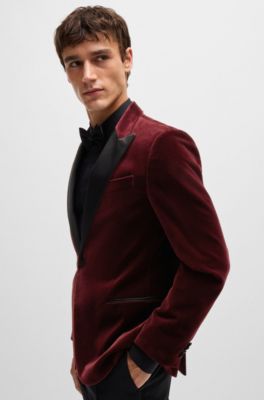 Hugo boss velvet jacket online