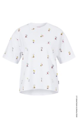 BOSS - Camiseta BOSS x PEANUTS relaxed fit de algodón