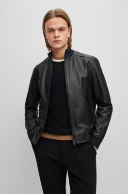 Hugo Boss Leather Jacket