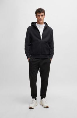 BOSS - Tracksuit bottoms with logo badge