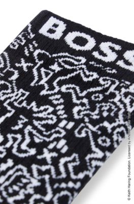 BOSS - BOSS x Keith Haring gender-neutral socks with exclusive artwork ...